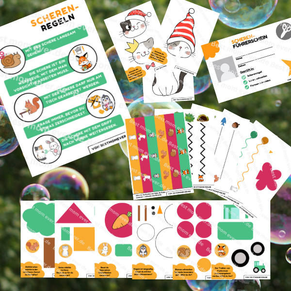 Kinderleicht schneiden lernen - Inkl. Scherenregeln ...